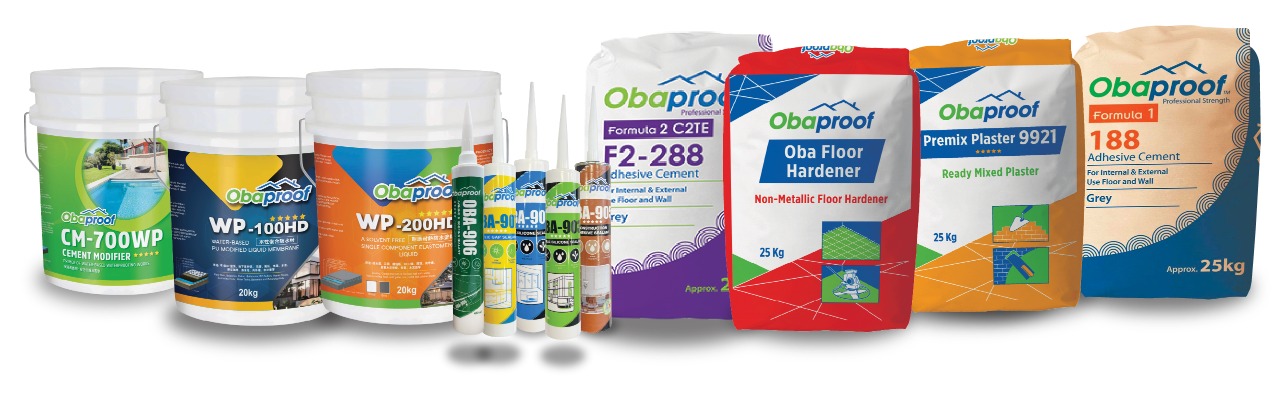 Obaproof – World Class High Quality Brand of Building Waterproof Material